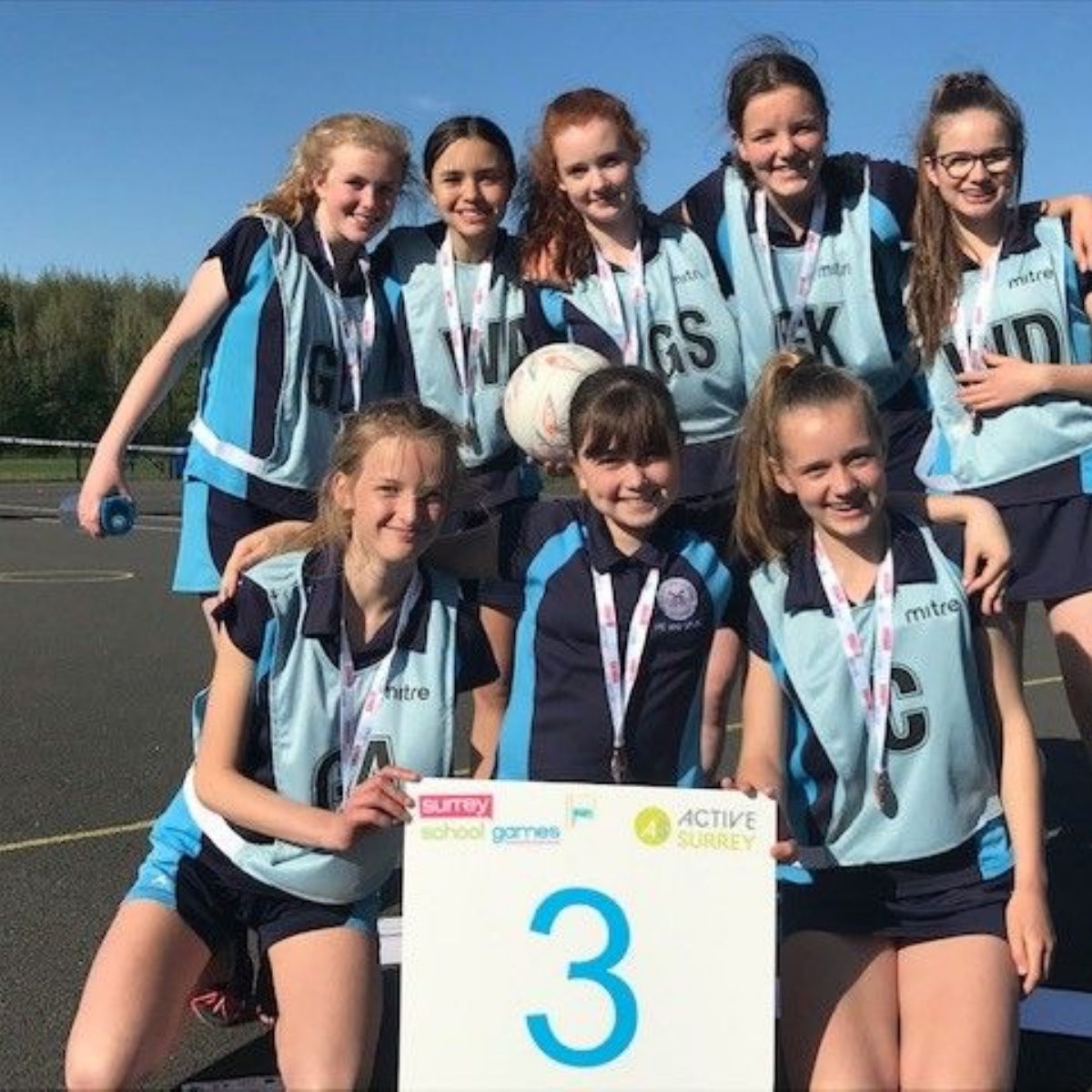 St Peter's Catholic School - Surrey Netball Finals News